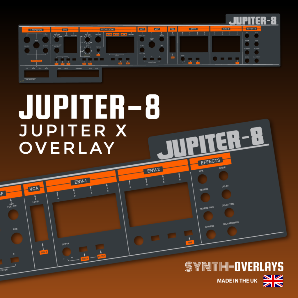 5 x – Jupiter X Overlays – Synth Overlays
